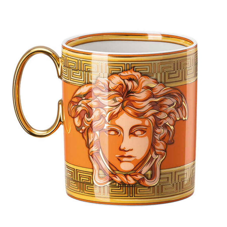 Henkelbecher Medusa Amplified Orange Coin von Versace b
