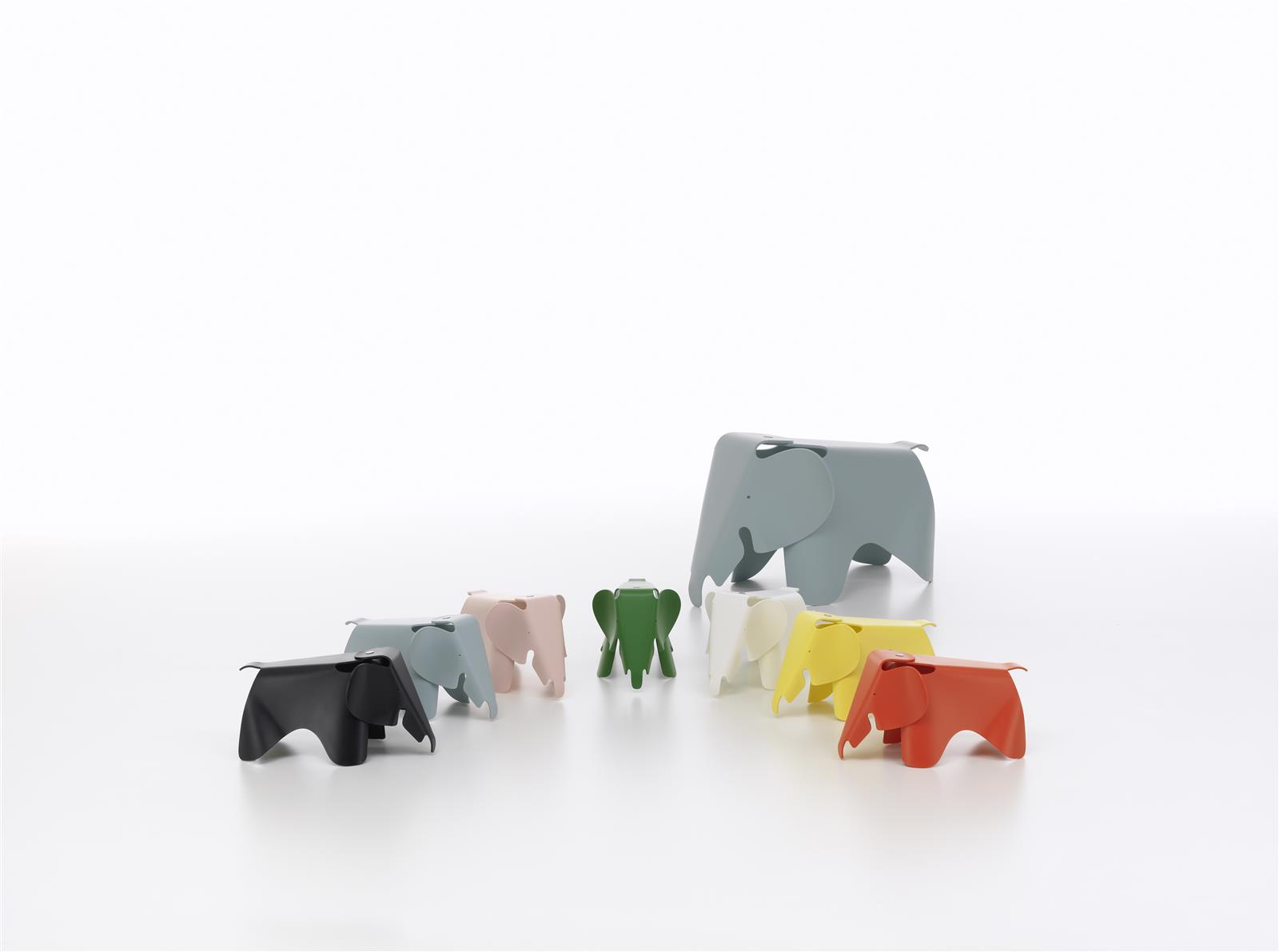 Hocker Dekorationsobjekt Elephant Mini Zartrose von Vitra