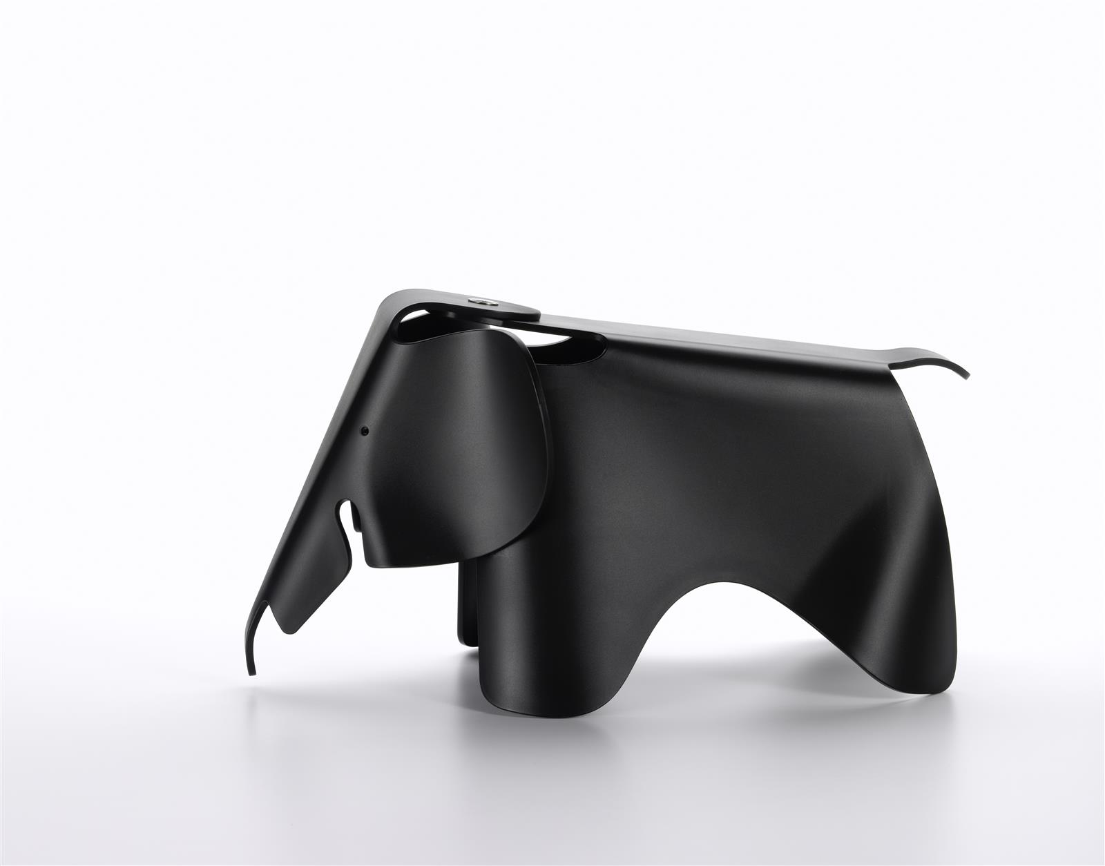 Dekorationsobjekt Eames Elephant Mini Schwarz von Vitra