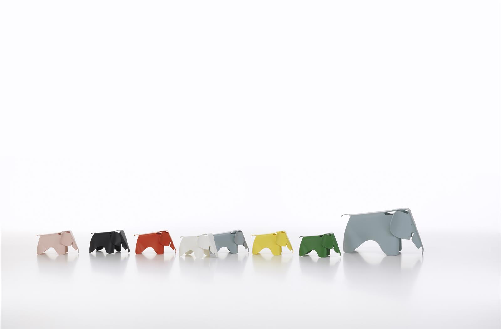 Dekorationsobjekt Eames Elephant Mini Schwarz von Vitra