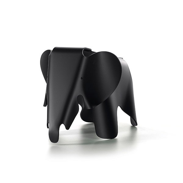 Dekorationsobjekt Eames Elephant Mini Schwarz von Vitra