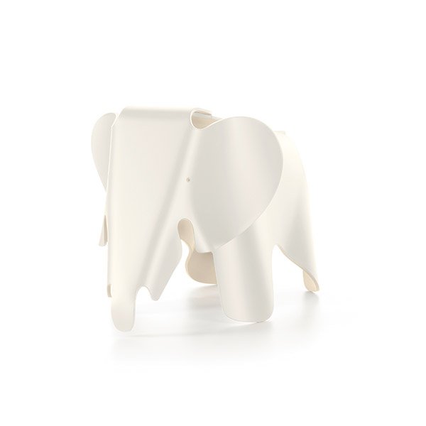 Dekorationsobjekt Figur Eames Elephant Mini Weiß von Vitra