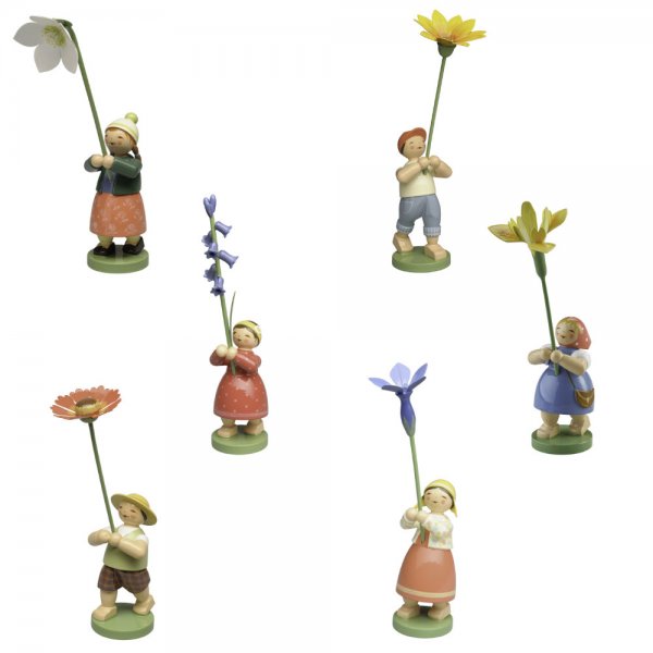 Blumenkinder Frühling 2025 6-teilig von Wendt & Kühn