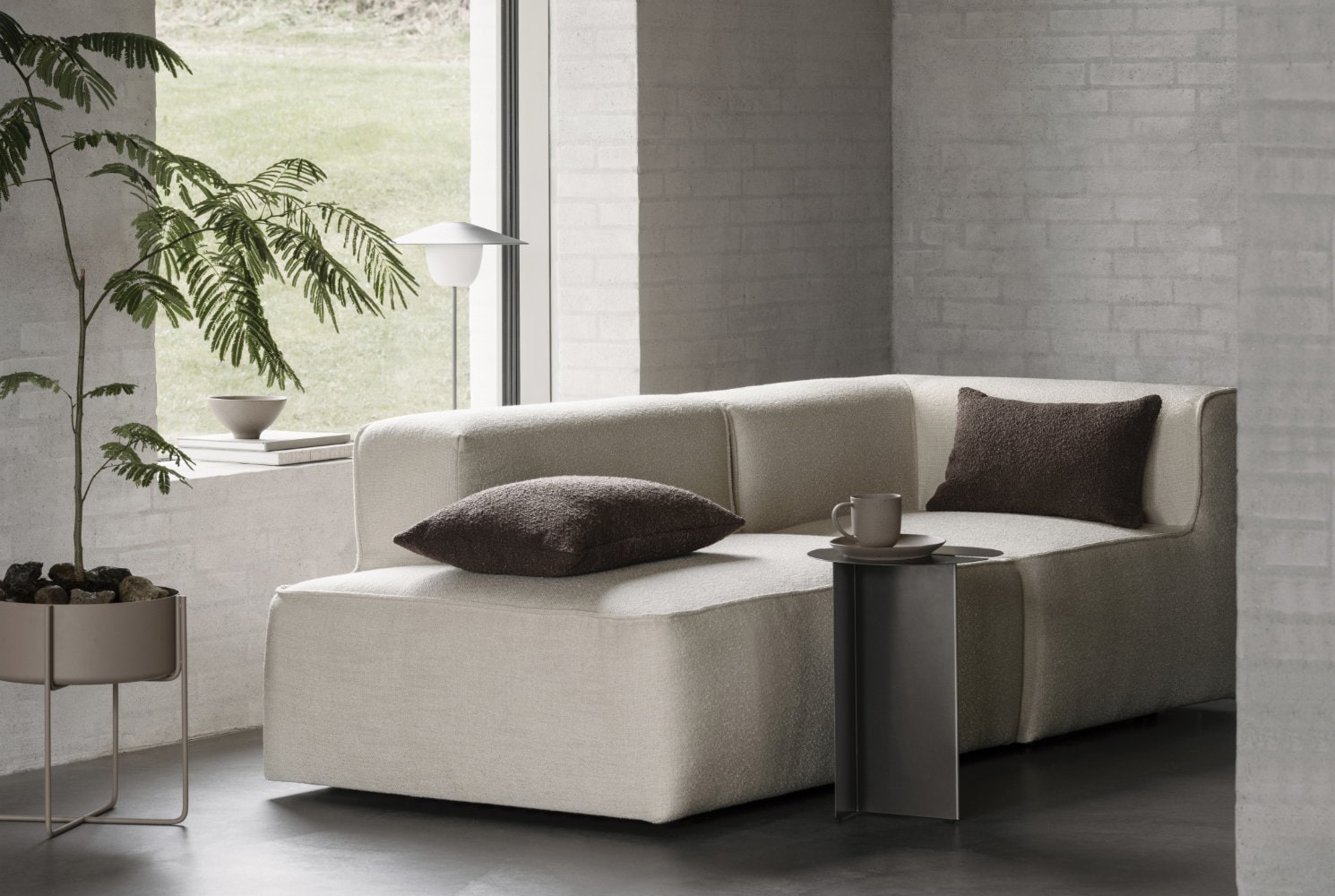 Beistelltisch Oru Black (M) von blomus - erkmann