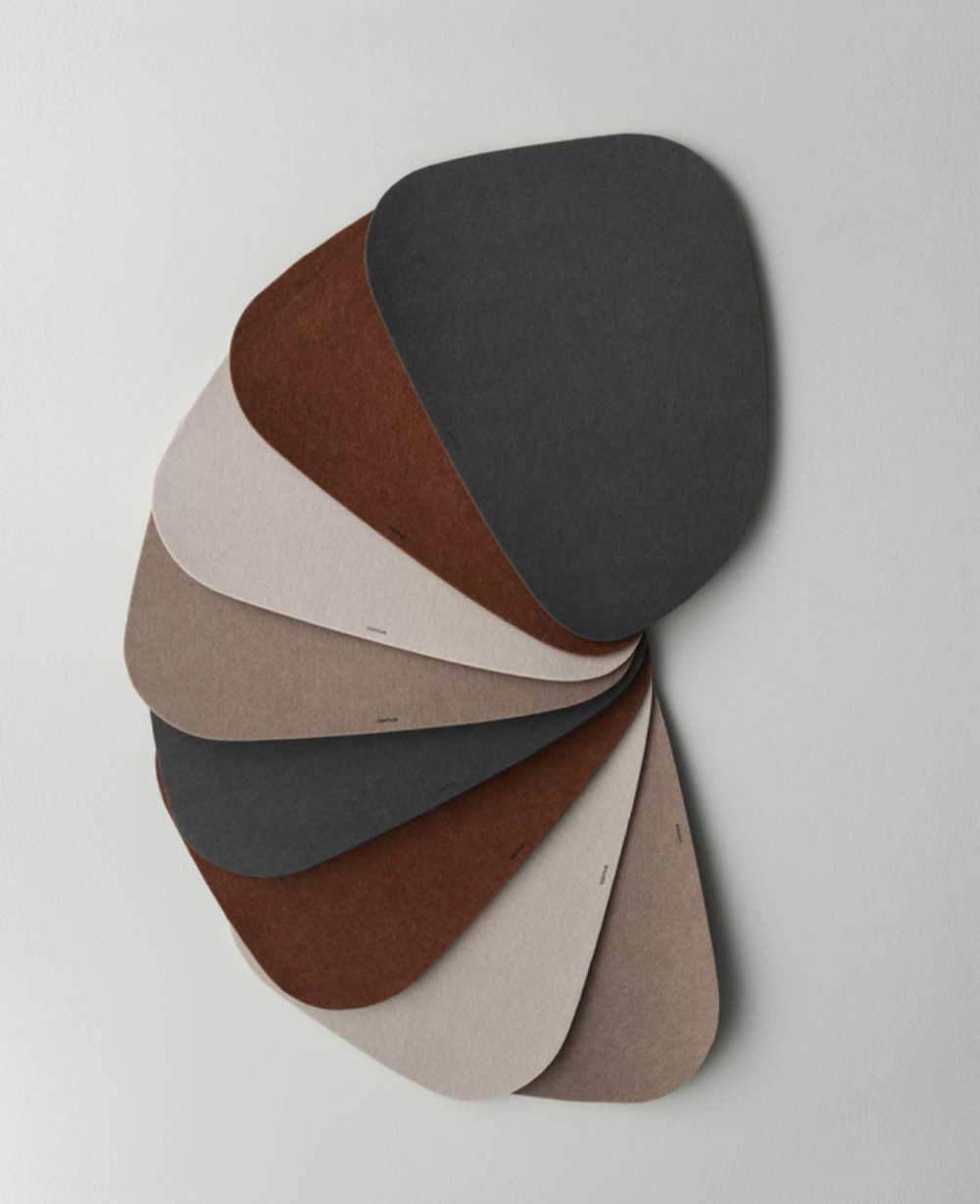 Platzset Lagona Filz Micro Chip von blomus - erkmann