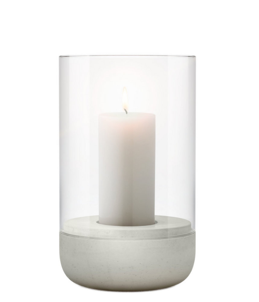 blomus Windlicht Calma Light Gray (M) --> erkmann.de - Verliebt in Design!