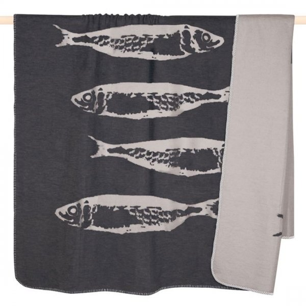 pad Decke Fisch Fish Grau (150x200cm)